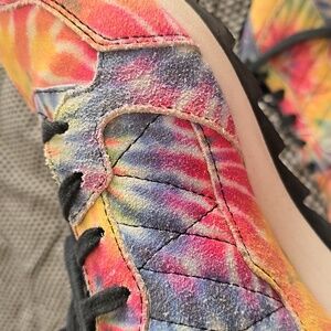 Merrell | Shoes | Merrell Alpine Rainbow Tiedye Suede Sneaker Men Size ...